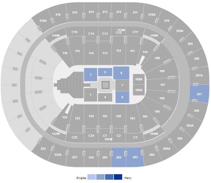 WrestleMania 39 go-home episode of WWE RAW nearly sold out