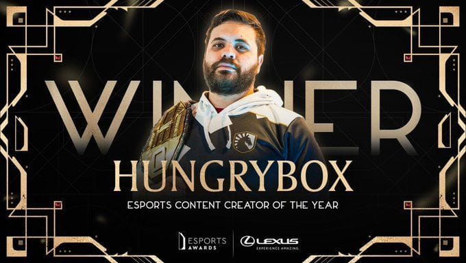Ibai crowned Streamer of the Year at Esports Awards 2022, Hungrybox ...