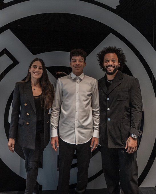 Real Madrid legend Marcelo's son signs contract with European giants ...