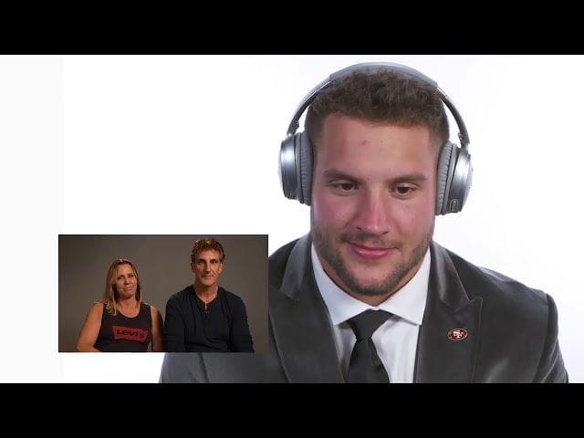 Who are Nick Bosa's parents, Cheryl and John Bosa