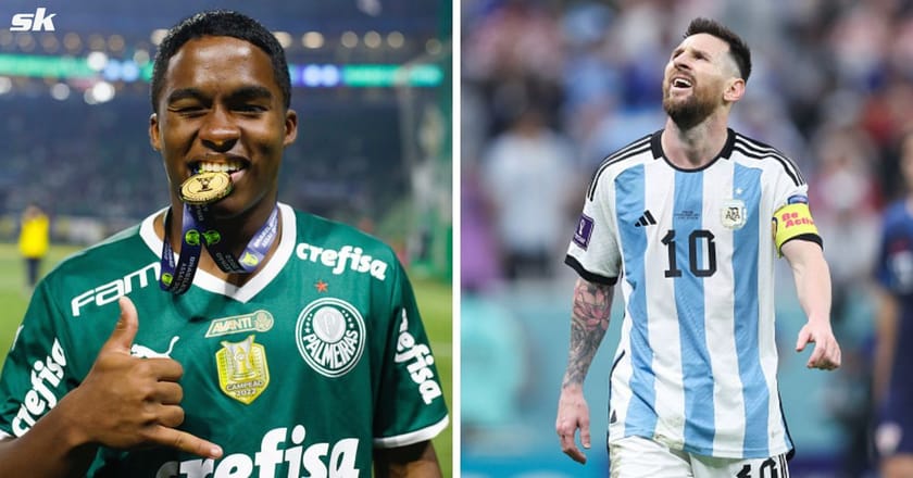 "Messi is absurd man" - Soon-to-be Real Madrid attacker Endrick wowed ...