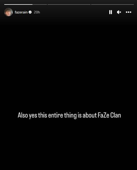 "The company sold out the brand": FaZe Rain confirms his allegations ...