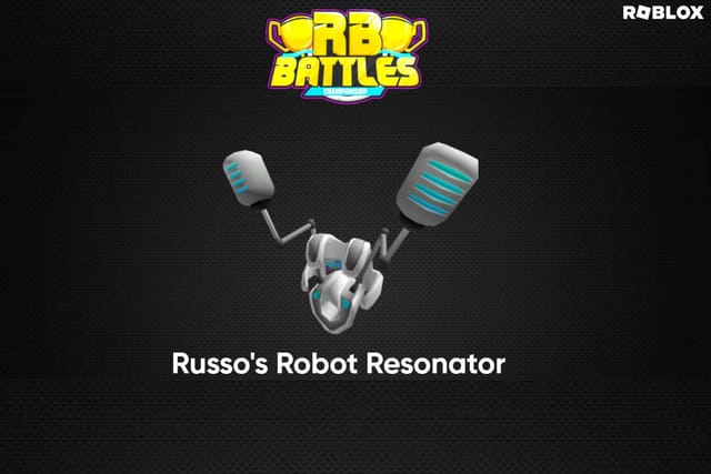 How to get Russo's Robot Resonator in Roblox RB Battles for free?
