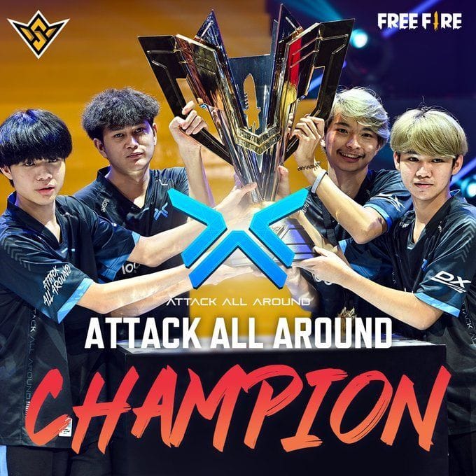 Top 3 highest earning Free Fire teams in 2022