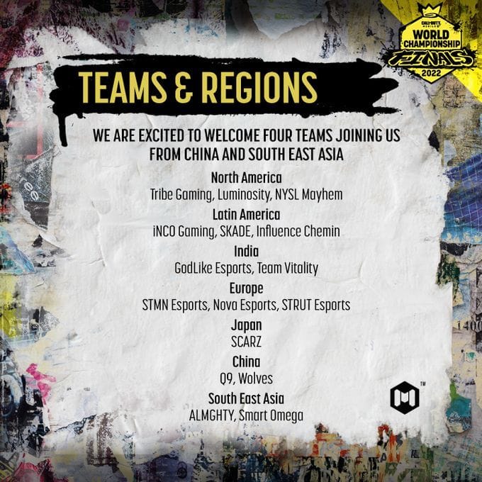 COD Mobile World Championship 2022 Stage 5 Day 1: Teams, schedule, how ...