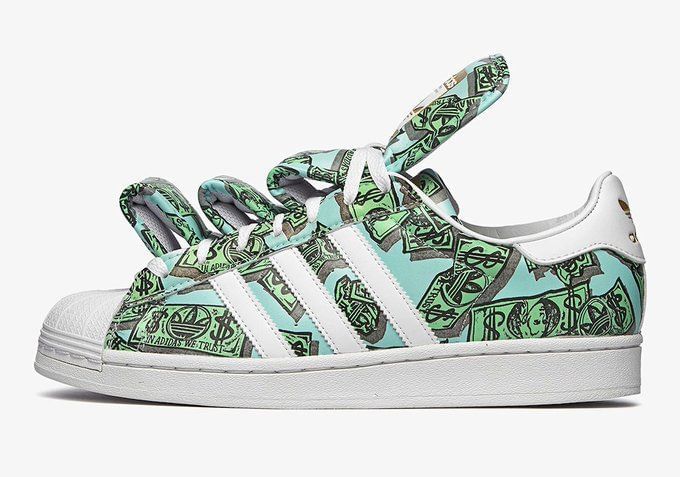 Adidas Originals x Jeremy Scott Superstar "Money": Where to buy, price ...