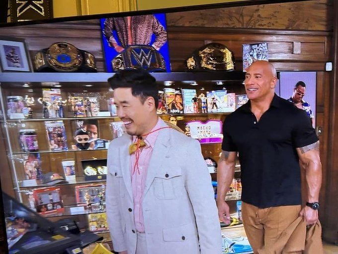 [Photo] "He's beating Roman at Mania"- Massive tease about The Rock's WWE future leaves fans stunned