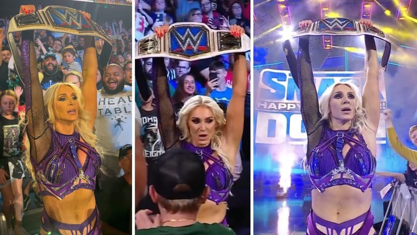 "It was picture-perfect" - Charlotte Flair reacts to becoming the new ...