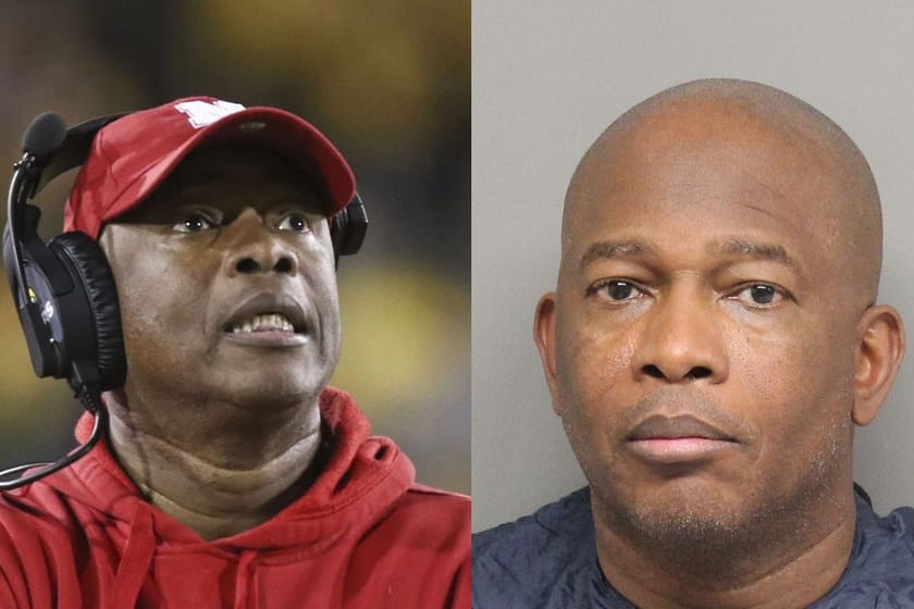 Why was former Nebraska HC Mickey Joseph arrested?