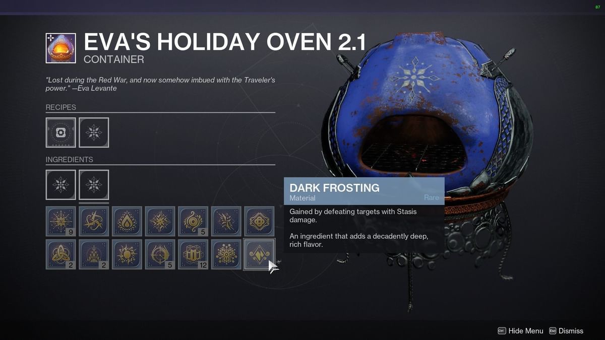 Destiny 2 Dawning 2022 guide: All ingredients, recipes, and how to get them