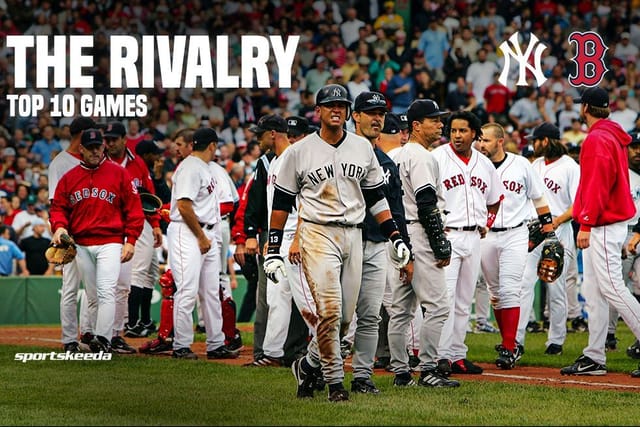 Revisiting the Top 10 games between the New York Yankees and the Boston Red Sox