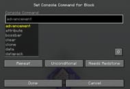 Repeating Command Block in Minecraft