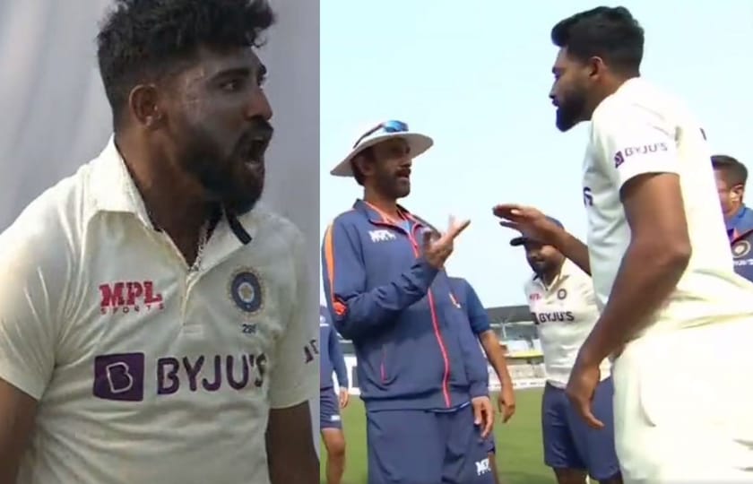 [WATCH] Mohammed Siraj engages in a friendly banter with Team Indian ...