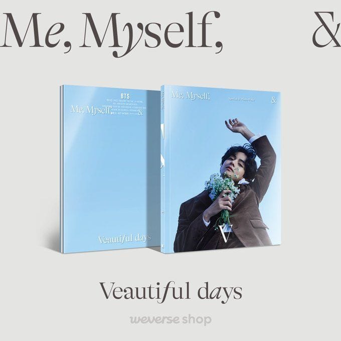 BTS V’s photobook series "Veautiful Days" ranks first on several ...