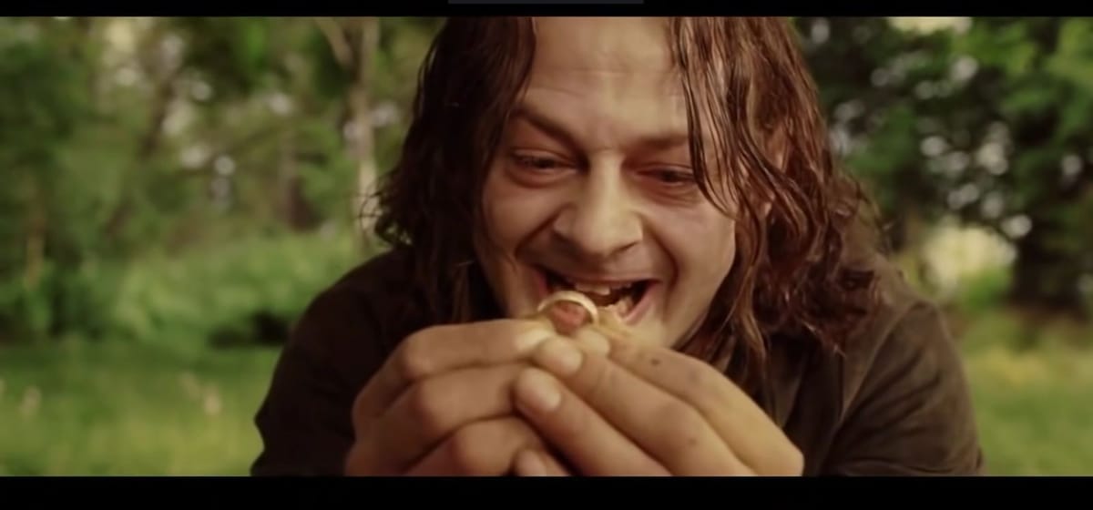 Who is Gollum in the Lord of the Rings?