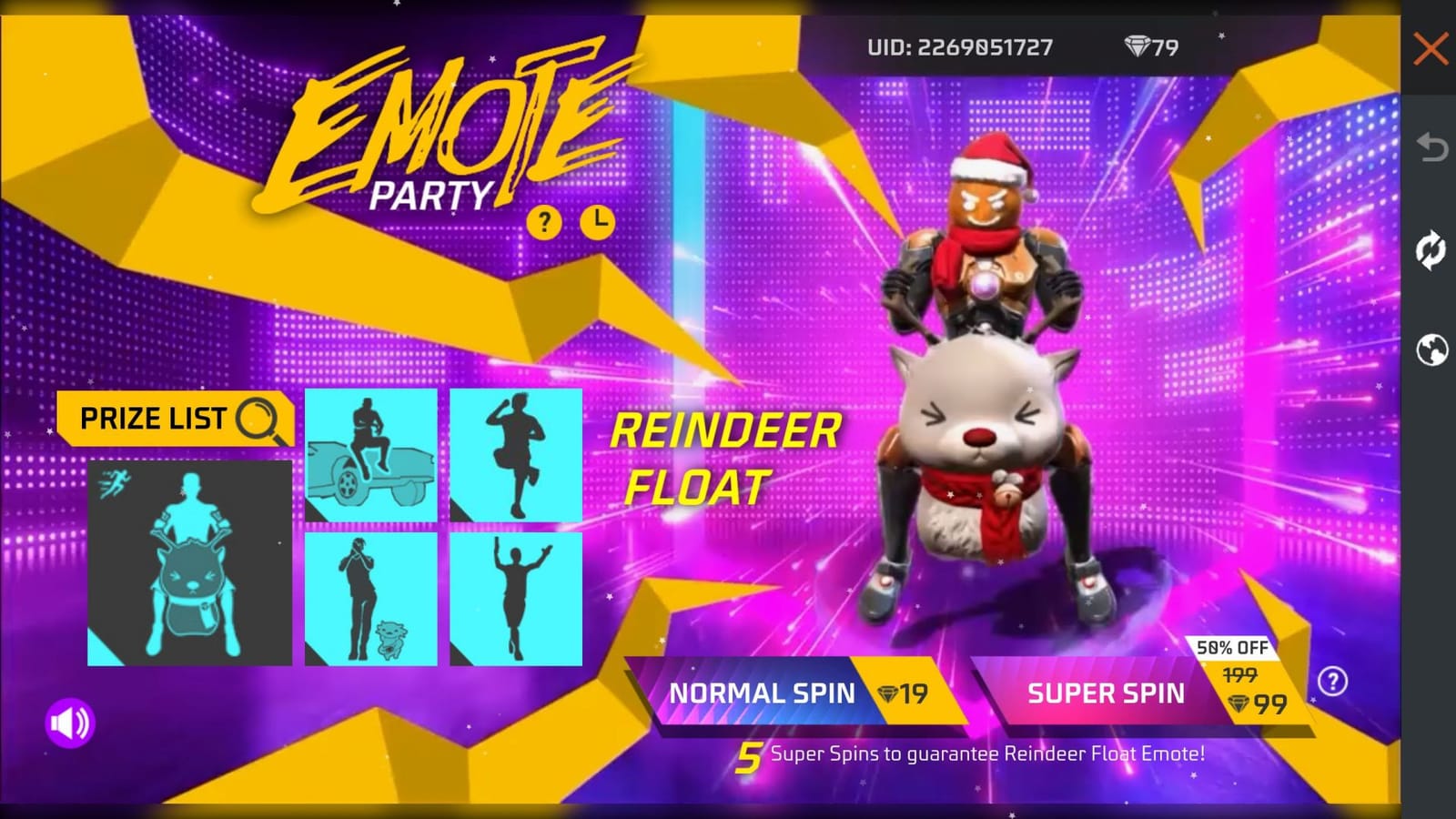 How to get legendary Free Fire emotes from the latest Emote Party event ...
