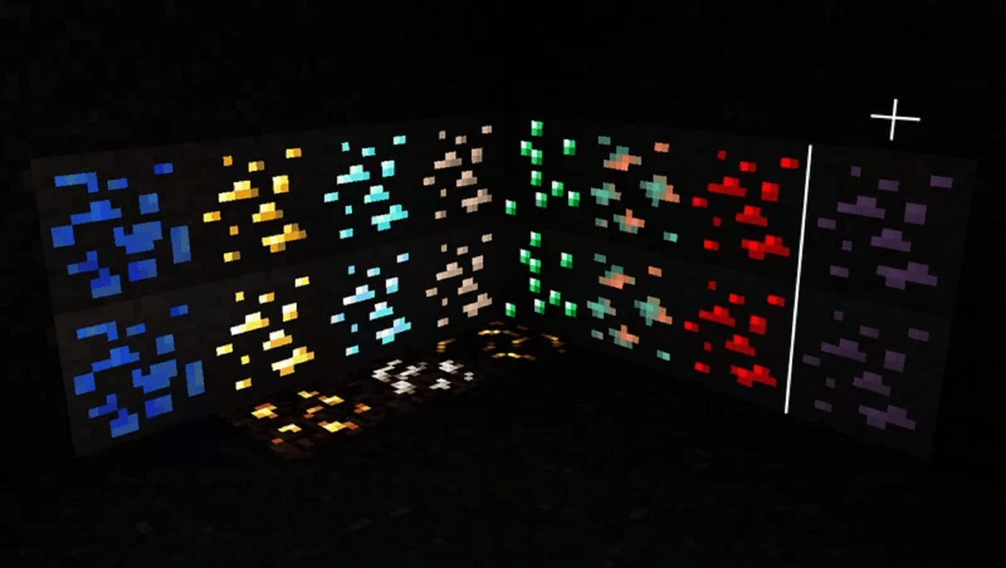 How to make ores glow in Minecraft