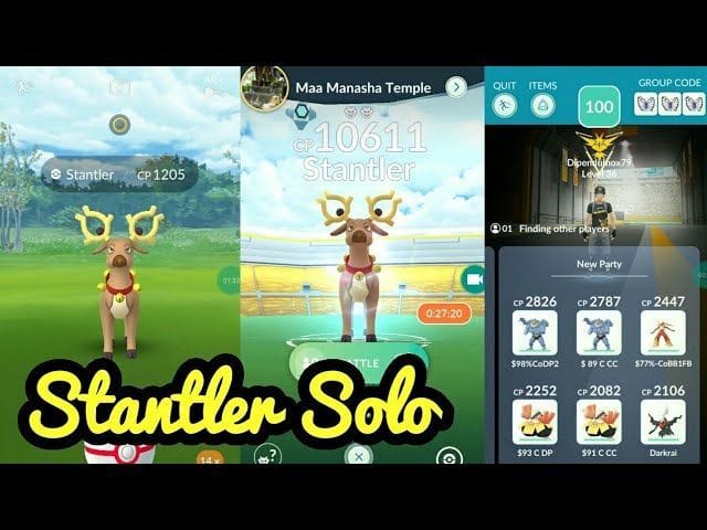 Pokemon GO Stantler raid (December 2022): Best counters, weaknesses ...