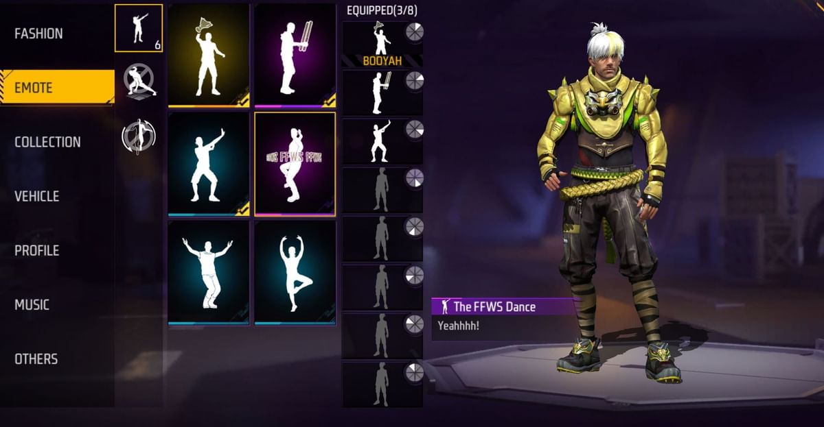 5 best Free Fire emotes released for free in 2022 (MAX version)
