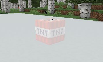 Primed TNT in Minecraft