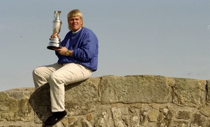 How many major wins does John Daly have?