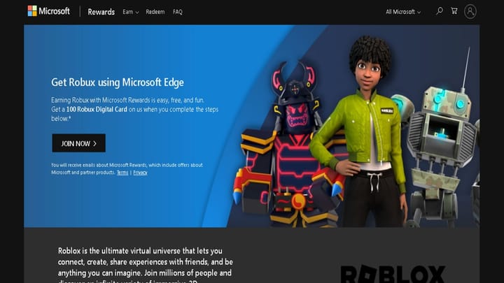 Can you get free Microsoft Rewards in Roblox as of December 2022?
