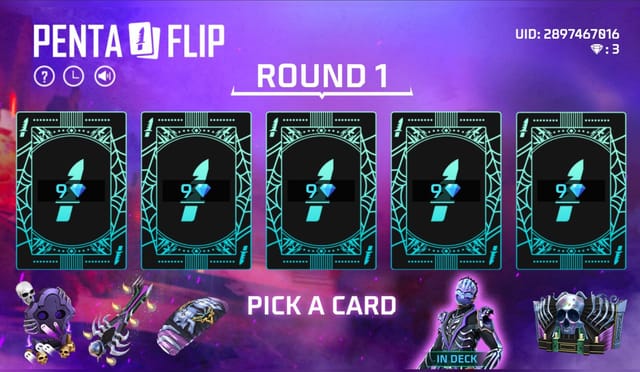 How to get rare Skeleton Gentleman collection in Free Fire MAX