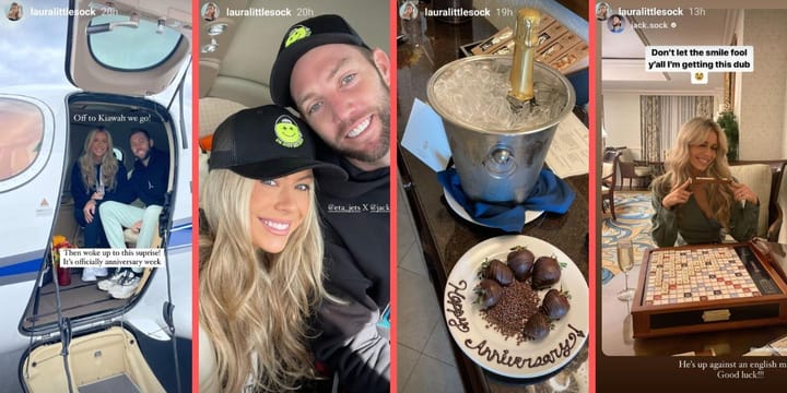 In pictures: Jack Sock warms his wife's heart with a surprise on their ...