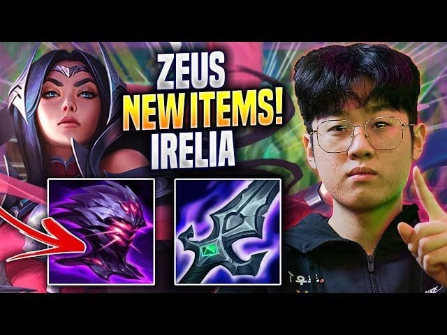 Guide to playing Irelia in League of Legends pre-season 2023