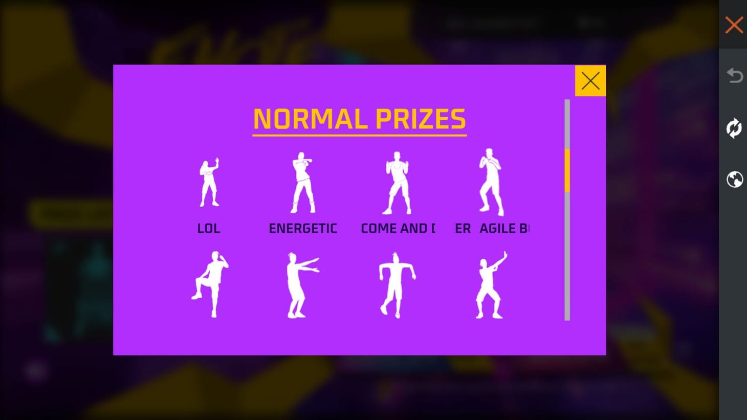 How to get legendary Free Fire emotes from the latest Emote Party event ...