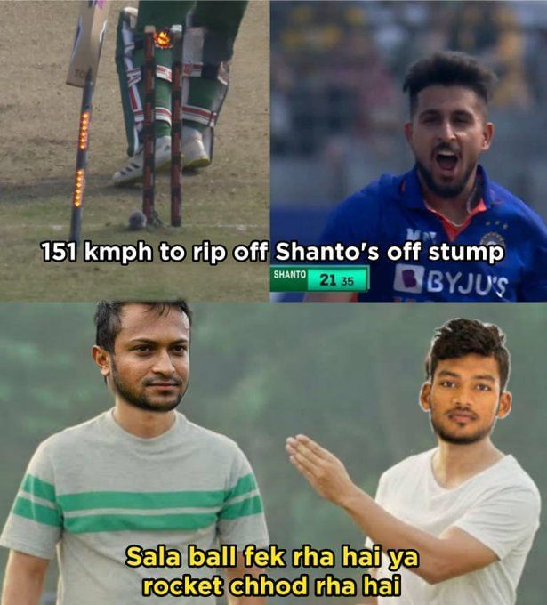 BAN vs IND: Top 10 funny memes as Bangladesh set a target of 272 ...