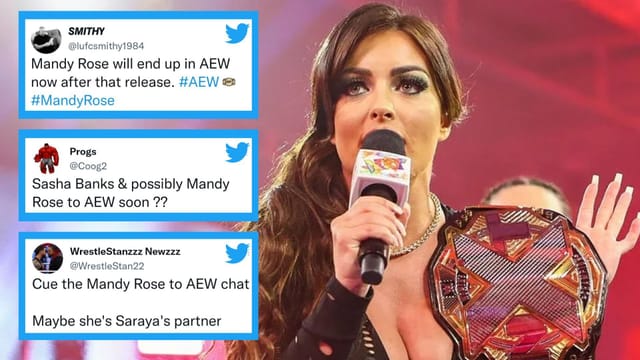 "Mandy Rose will end up in AEW" - Fans react to the idea of former NXT ...