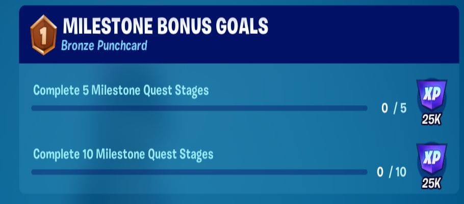All Milestones in Fortnite Chapter 4 Season 1