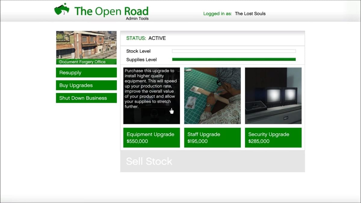 How do GTA Online players buy Document Forgery Office?