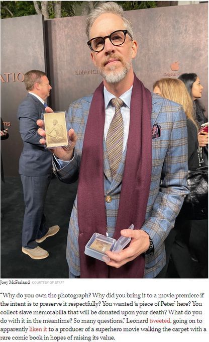 Who was Whipped Peter? Emancipation producer Joey McFarland issues ...