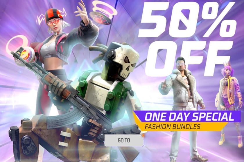 Garena offers 50% discount on Free Fire MAX fashion bundles