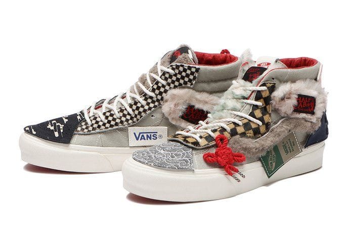 Year of the rabbit: Vans “Year Of The Rabbit” DIY Hi VLT LX shoes ...