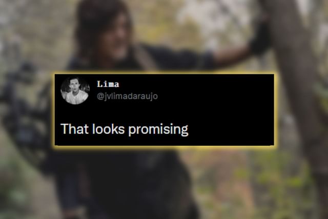 That Looks Promising Twitter Goes Berserk As The Walking Dead Star