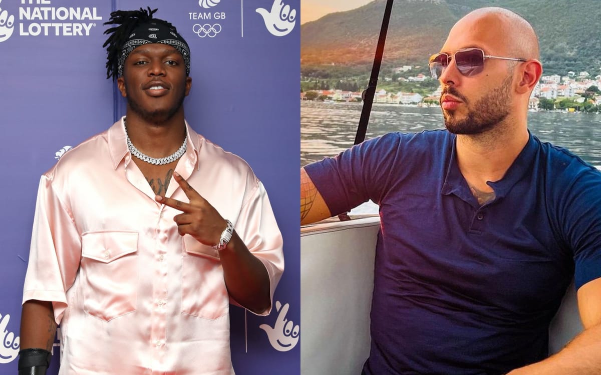 Andrew Tate is turning down fights in fear of losing 'Top G' status, claims KSI