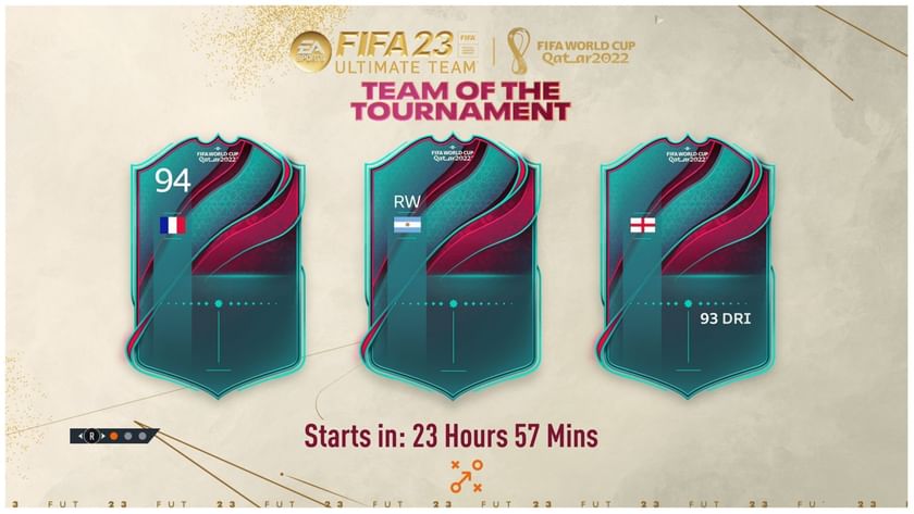 Team of the Tournament: FIFA 23 World Cup Team of the Tournament promo ...