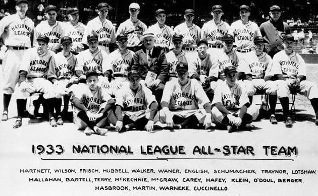 When was the first MLB All-Star game held?