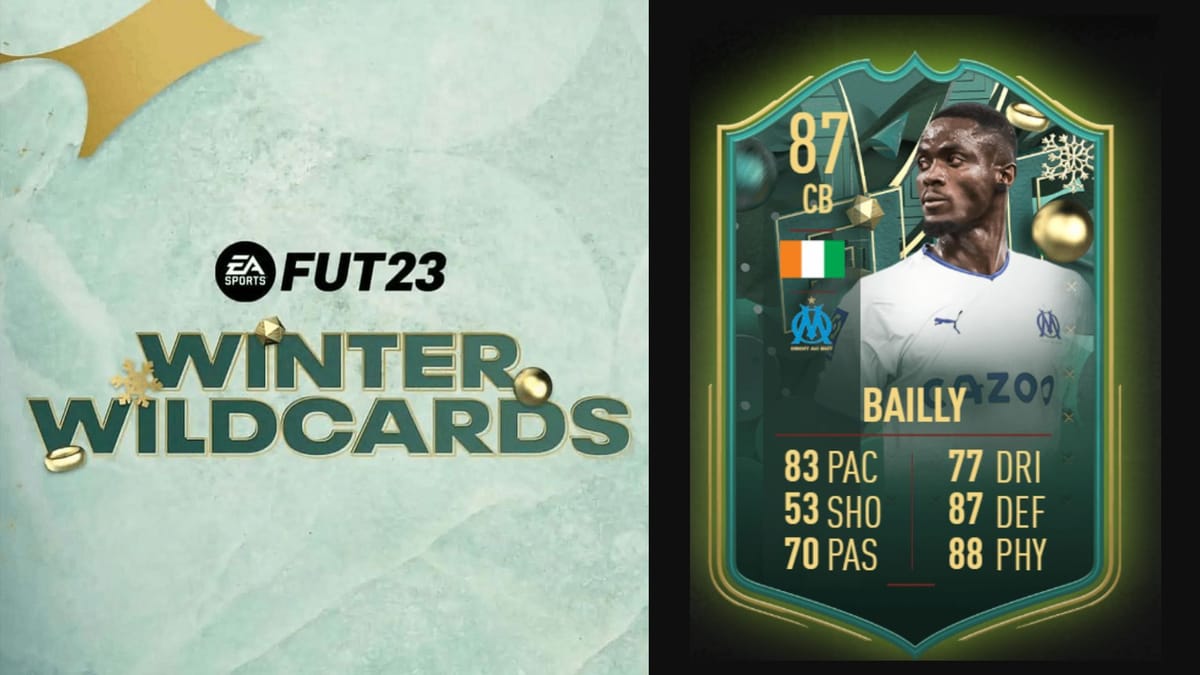 FIFA 23 Eric Bailly Winter Wildcards SBC - How to complete, estimated ...