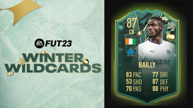 FIFA 23 Eric Bailly Winter Wildcards SBC - How to complete, estimated cost, and more