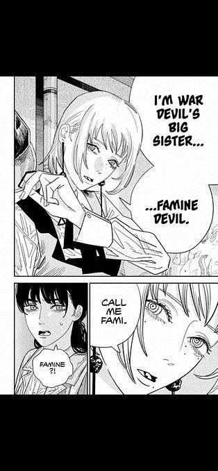 Chainsaw Man Chapter 113 Famine Devil Introduced And The Eternity