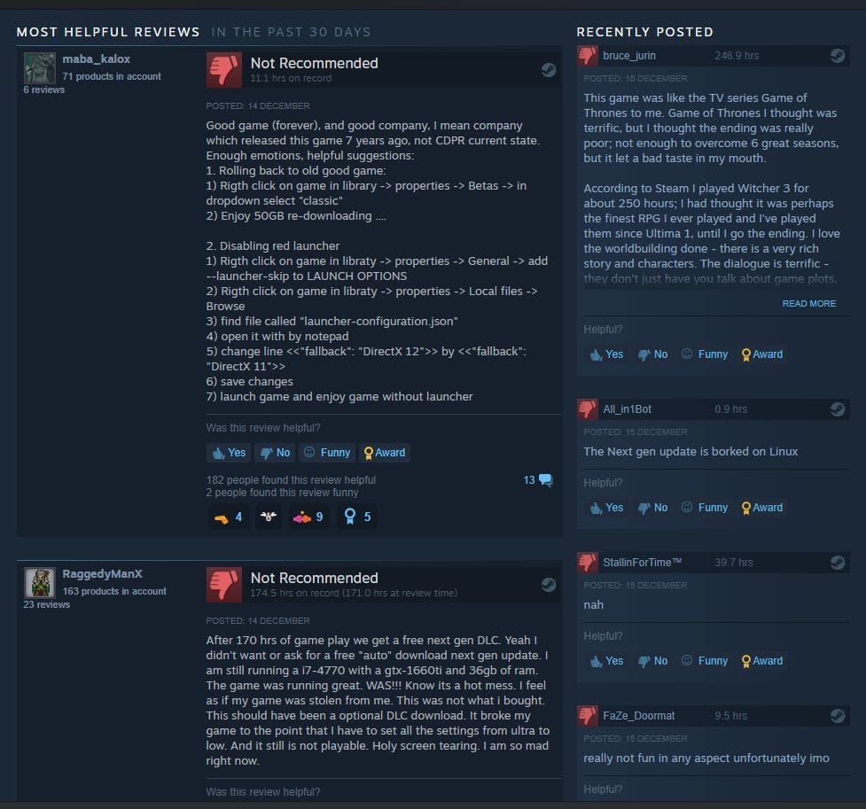 The Witcher 3 next-gen PC update is a mess and "performance is all over ...