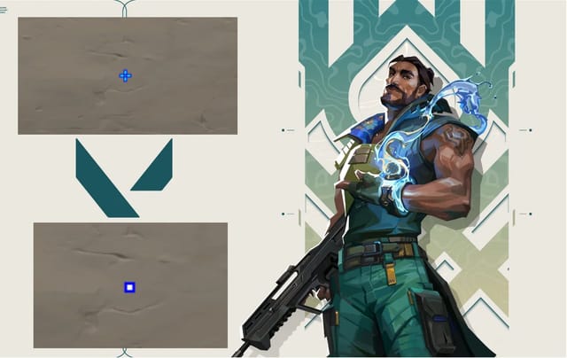 How to get glowing crosshair outlines in Valorant