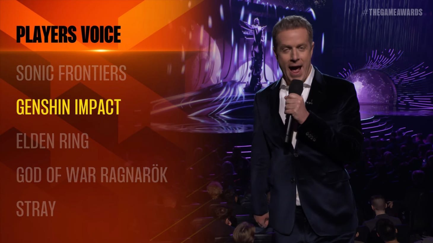 Genshin Impact beats Sonic Frontiers to win Player's Voice Award in The ...