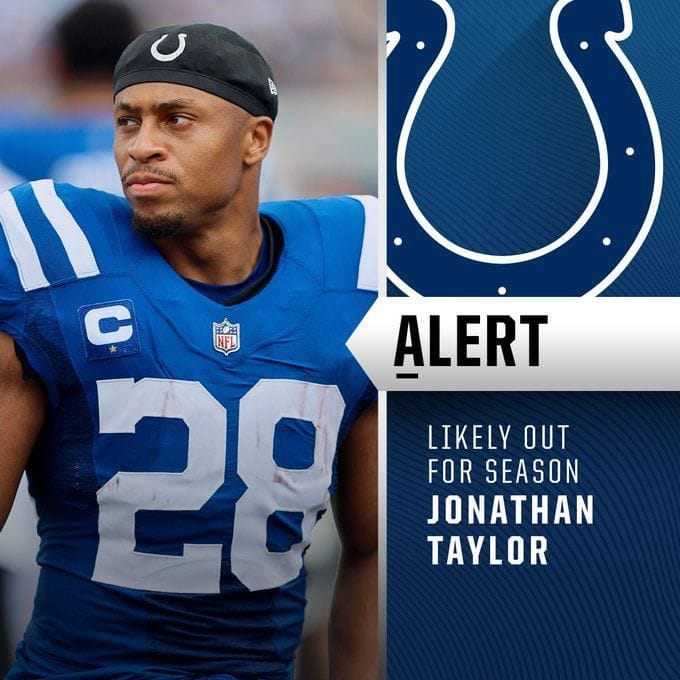 Jonathan Taylor injury: How long is he out for? Here is the latest ...