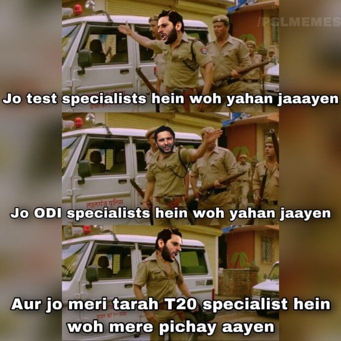 Top 10 funny memes as Shahid Afridi becomes interim chief selector of ...