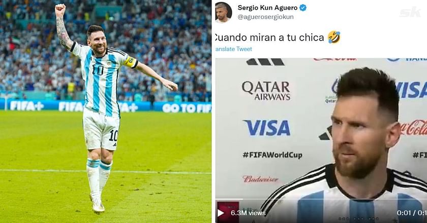 When They Look At Your Girl Sergio Aguero Posts Hilarious Tweet